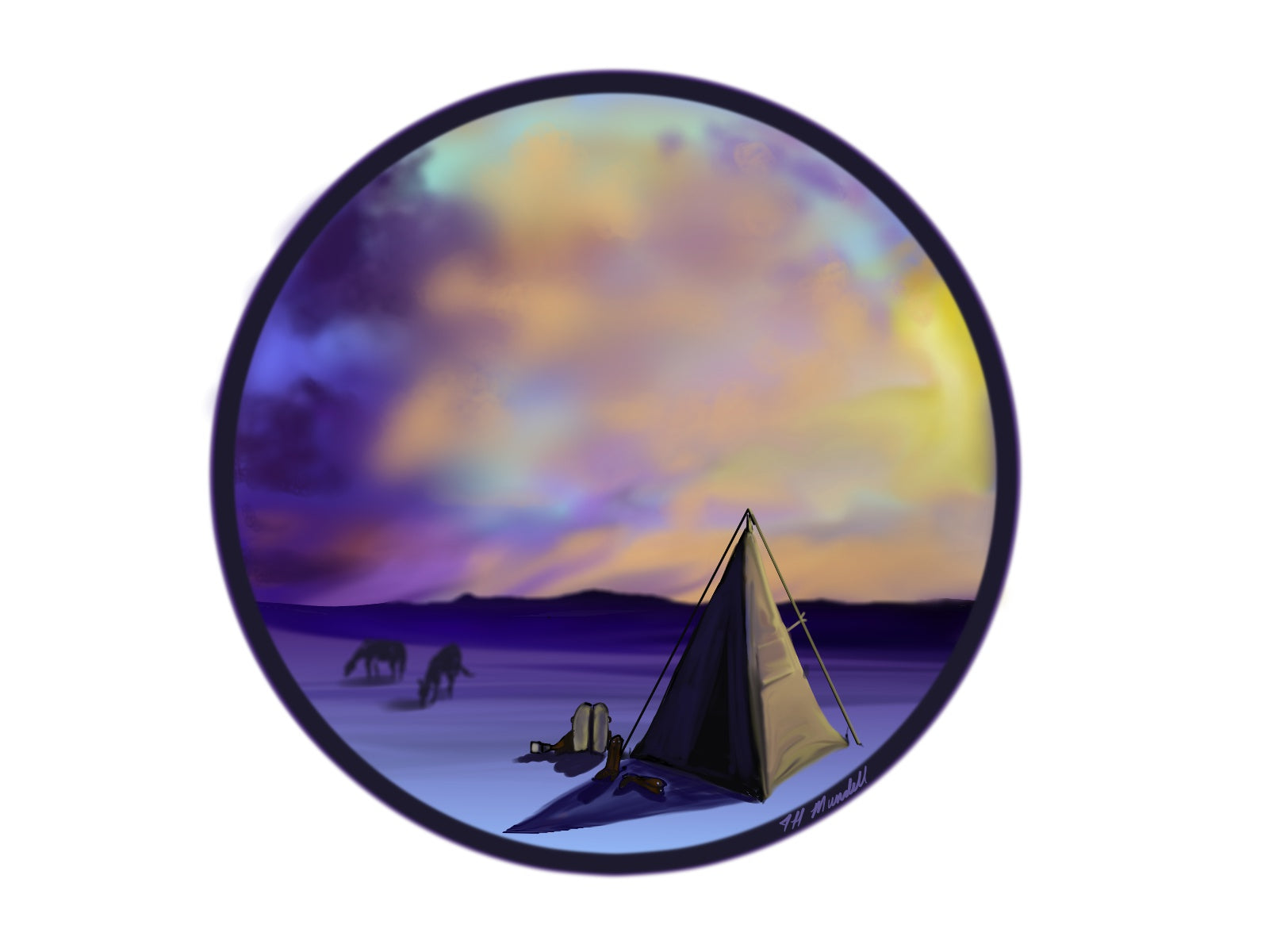 Jeff Mundell Artwork – Lost Bandidas